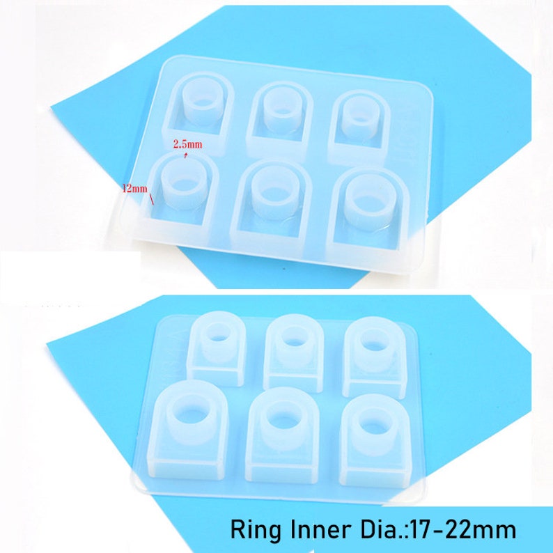 Variety of Size Square Ring Silicone Mold-ring Moldsilicone - Etsy