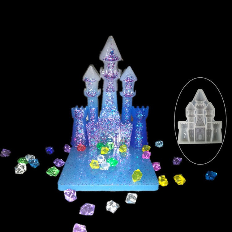 Creative Dream Castle Silicone Resin Mold Clay Soap Wax Mold | Etsy