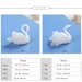 3D Plastic Swan Model for Silicone Mold Craft - Etsy