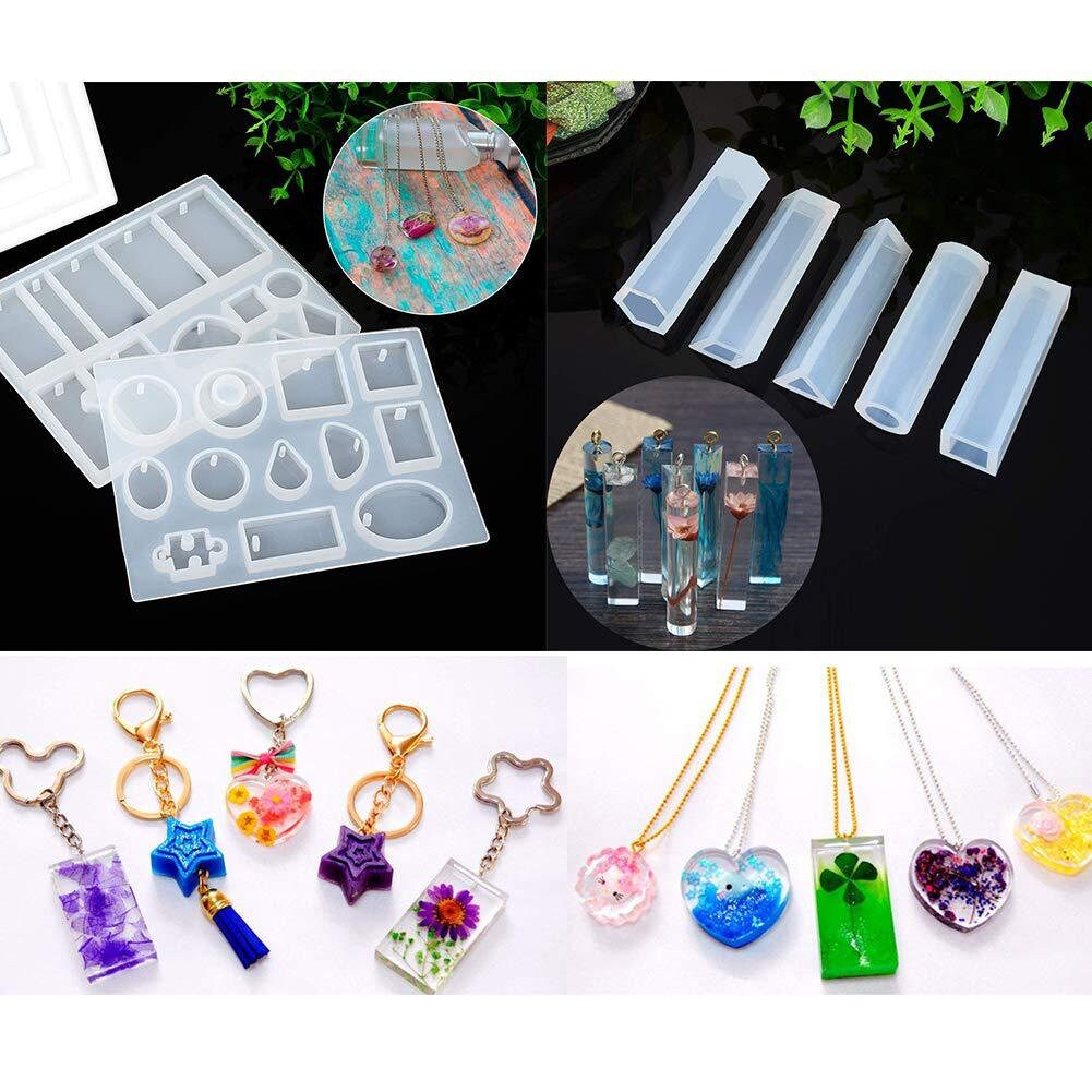 229pcs Full Kit Resin Casting Pendant Mold Bangles/bracelet Silicone ...
