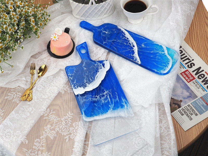 Large Size Design Silicone Resin Mold for Making Coaster | Etsy