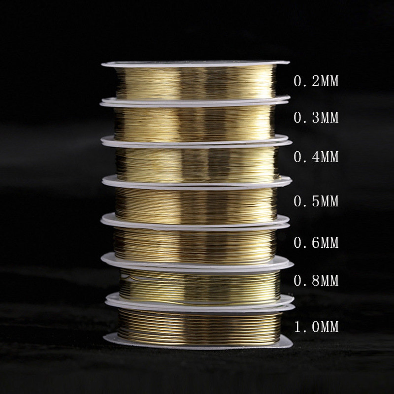 Copper Wire 0.2mm-1mm Choose Color & Size Wirework Craft - Etsy