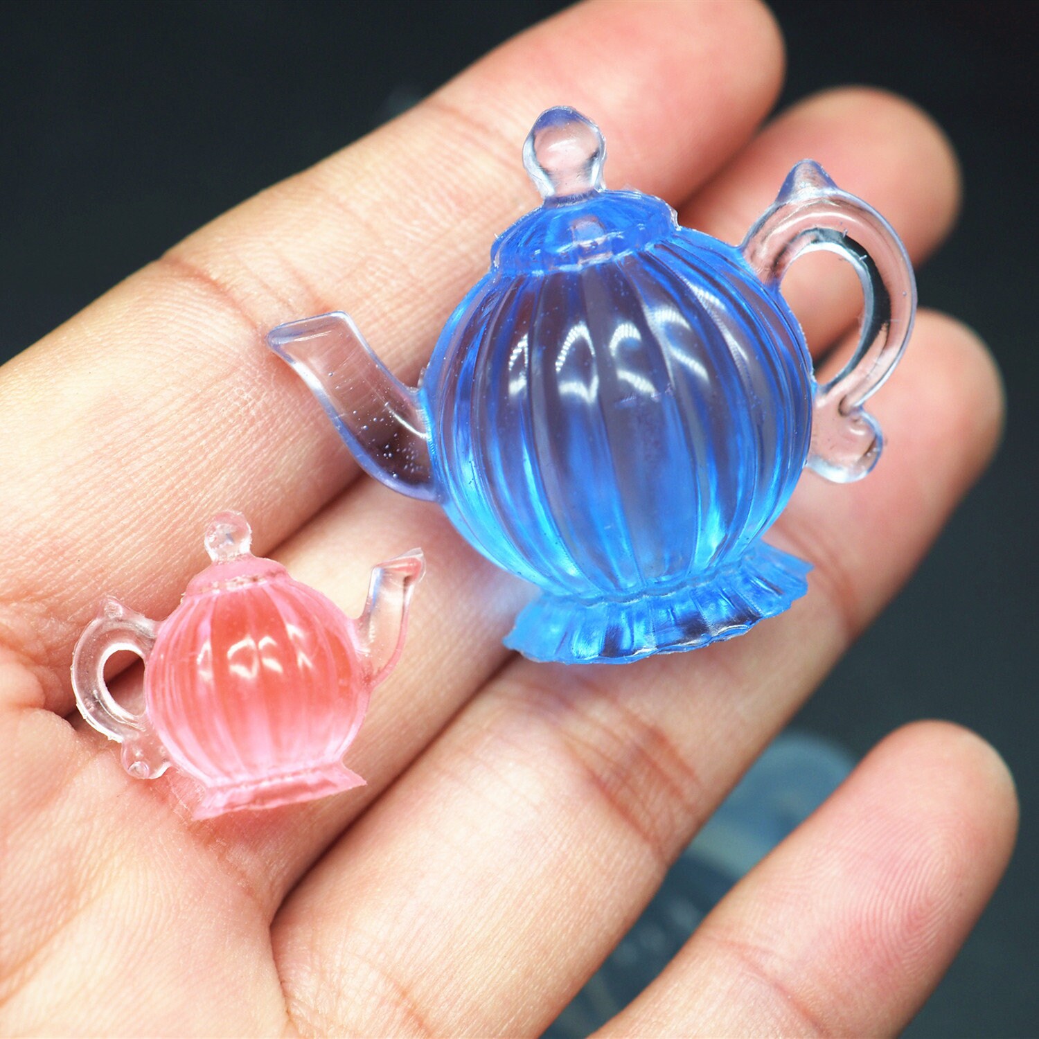 Creative 3D Teapot Silicone Resin Mold - Tea Kettle Mold, Flexible Mold ...