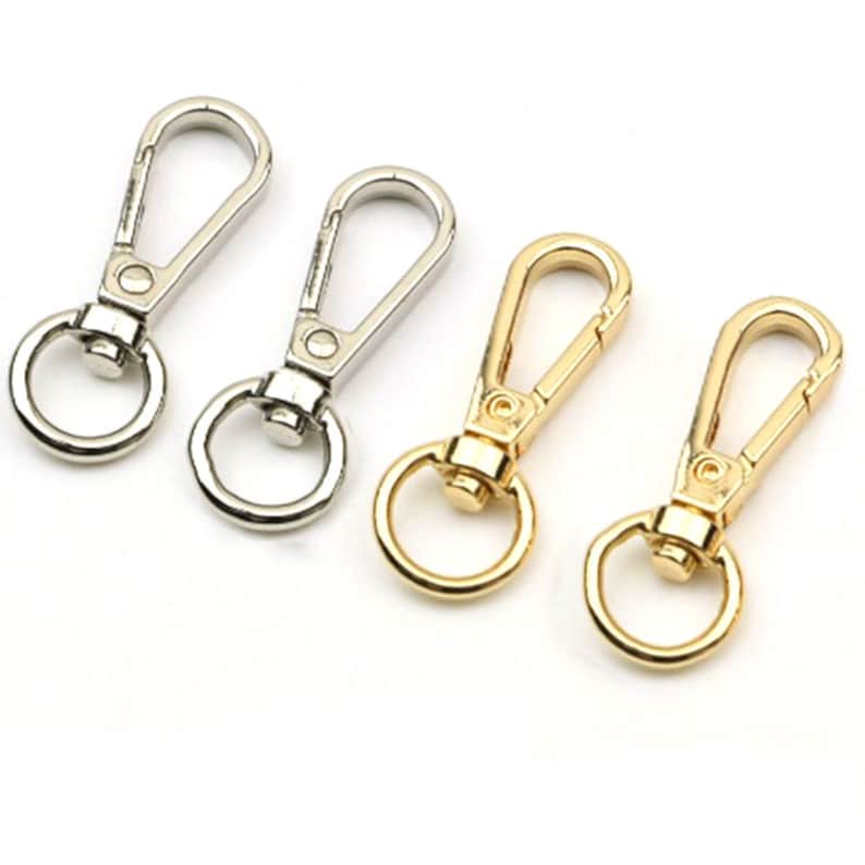 20pcs Swivel Clasps Spring Snap Hook Lanyard Clasp Metal - Etsy