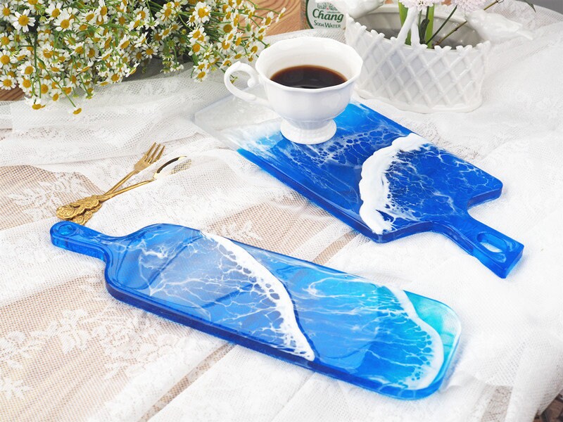 Large Size Design Silicone Resin Mold for Making Coaster | Etsy