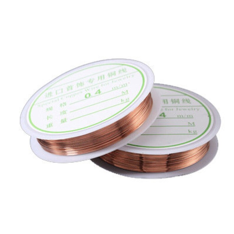 Copper Wire, 0.2mm-1mm Choose Color & Size, Wirework Craft Jewelry ...