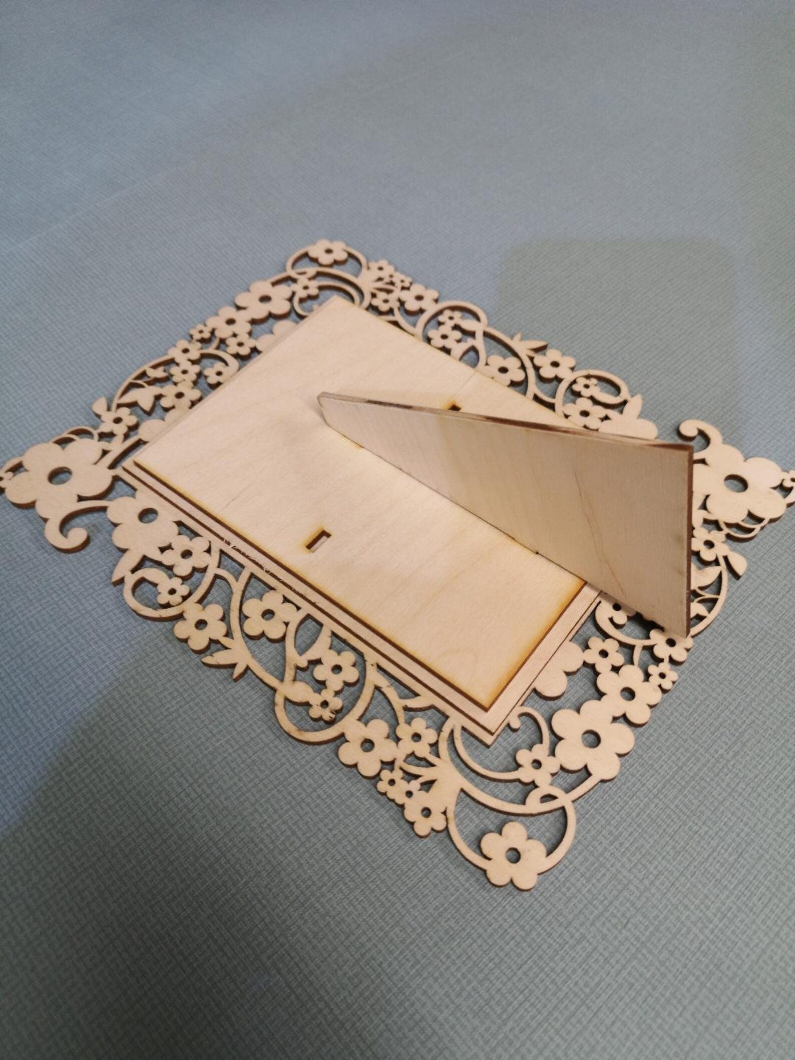 Laser cut Photo frame with your personalised image lasered | Etsy