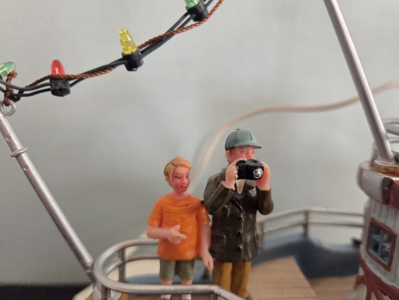Lemax Whale Watching Boat Signature Collection LIGHTS UP Collectible ...