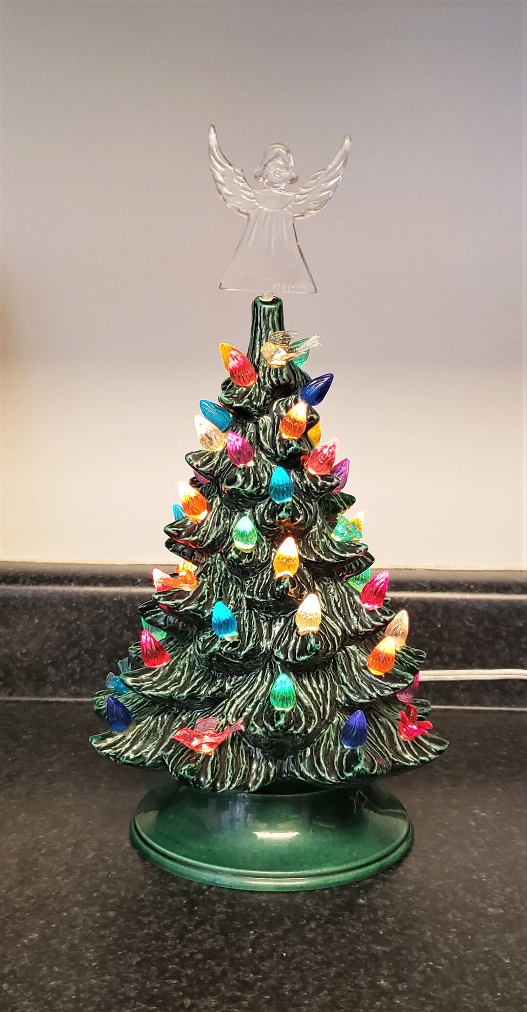 Nowell's Mold 1977 Ceramic Christmas Tree With Birds. - Etsy