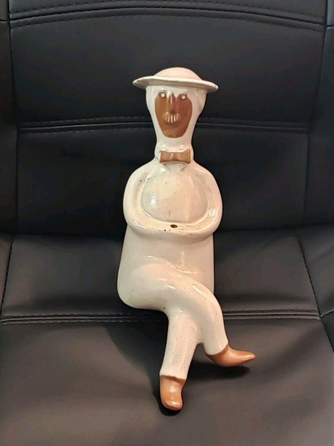 Midcentury David Stewart Lion's Valley Collection Stoneware Folk Art ...