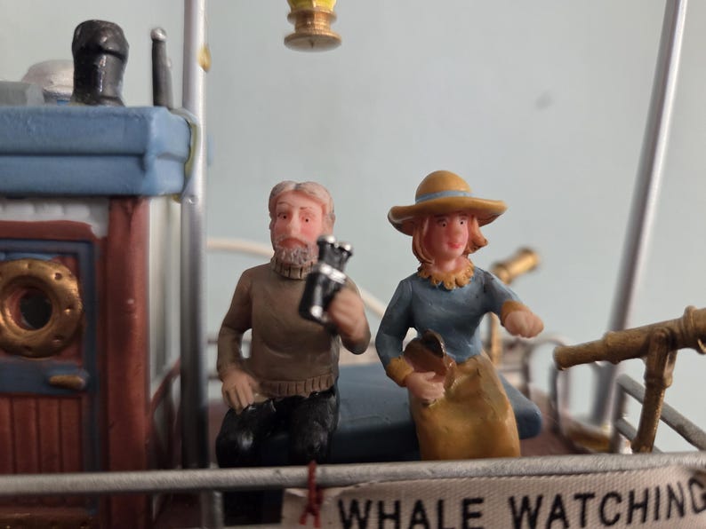 Lemax Whale Watching Boat Signature Collection LIGHTS UP Collectible ...