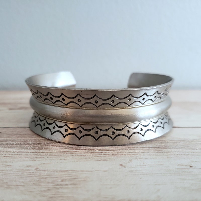 Pewter Bracelet - Etsy