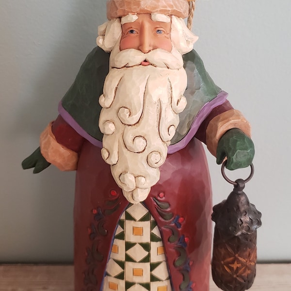Jim Shore Santa 2002 - Etsy