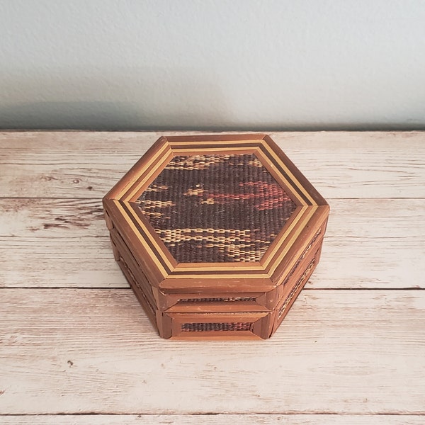 Hexagon Box - Etsy