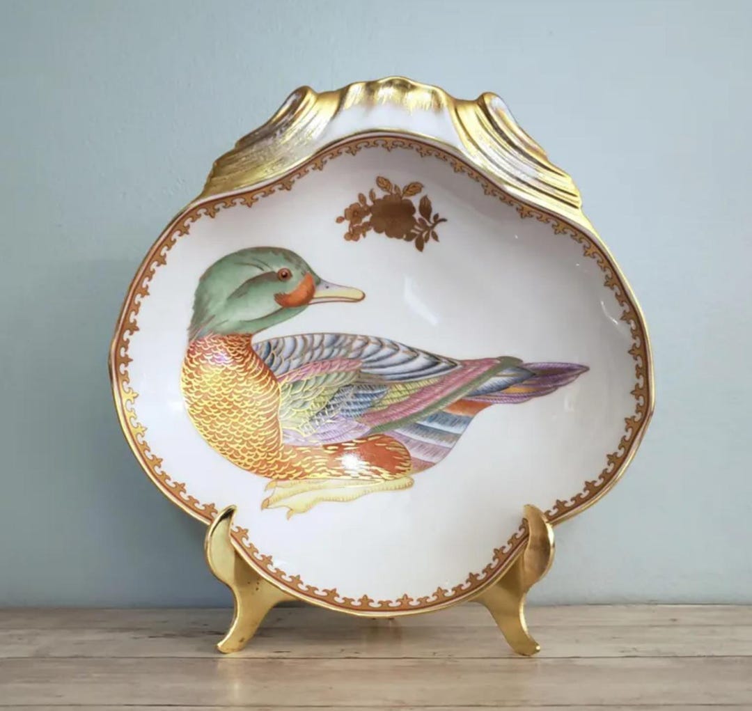Vista Alegre Portugal Mottahedeh Mallard Reproduction Museum Porcelain ...