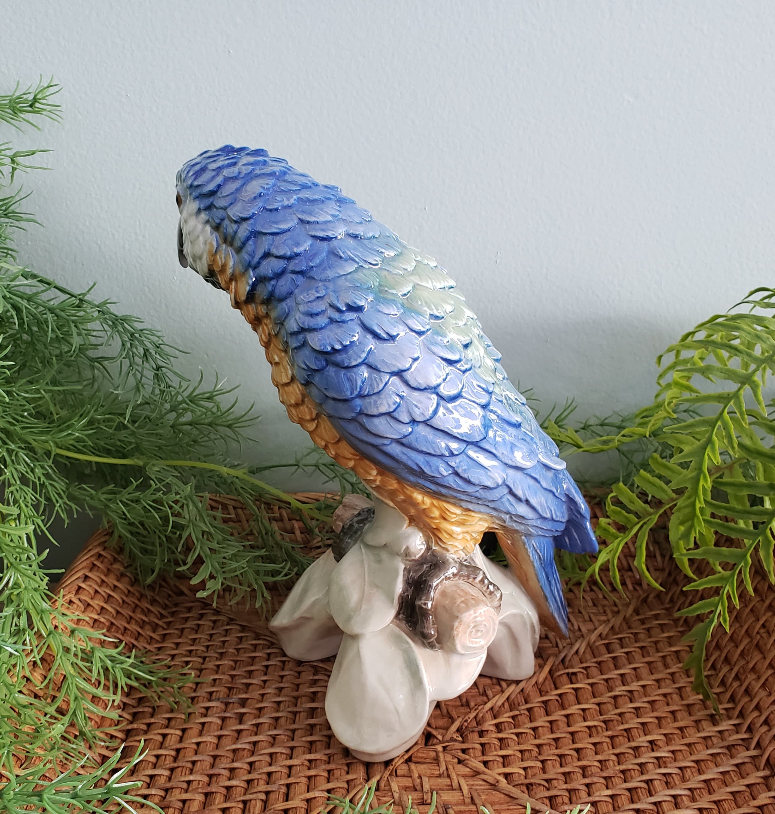 Vintage West Germany W. Goebel Multi Color Parrot Figure - Etsy