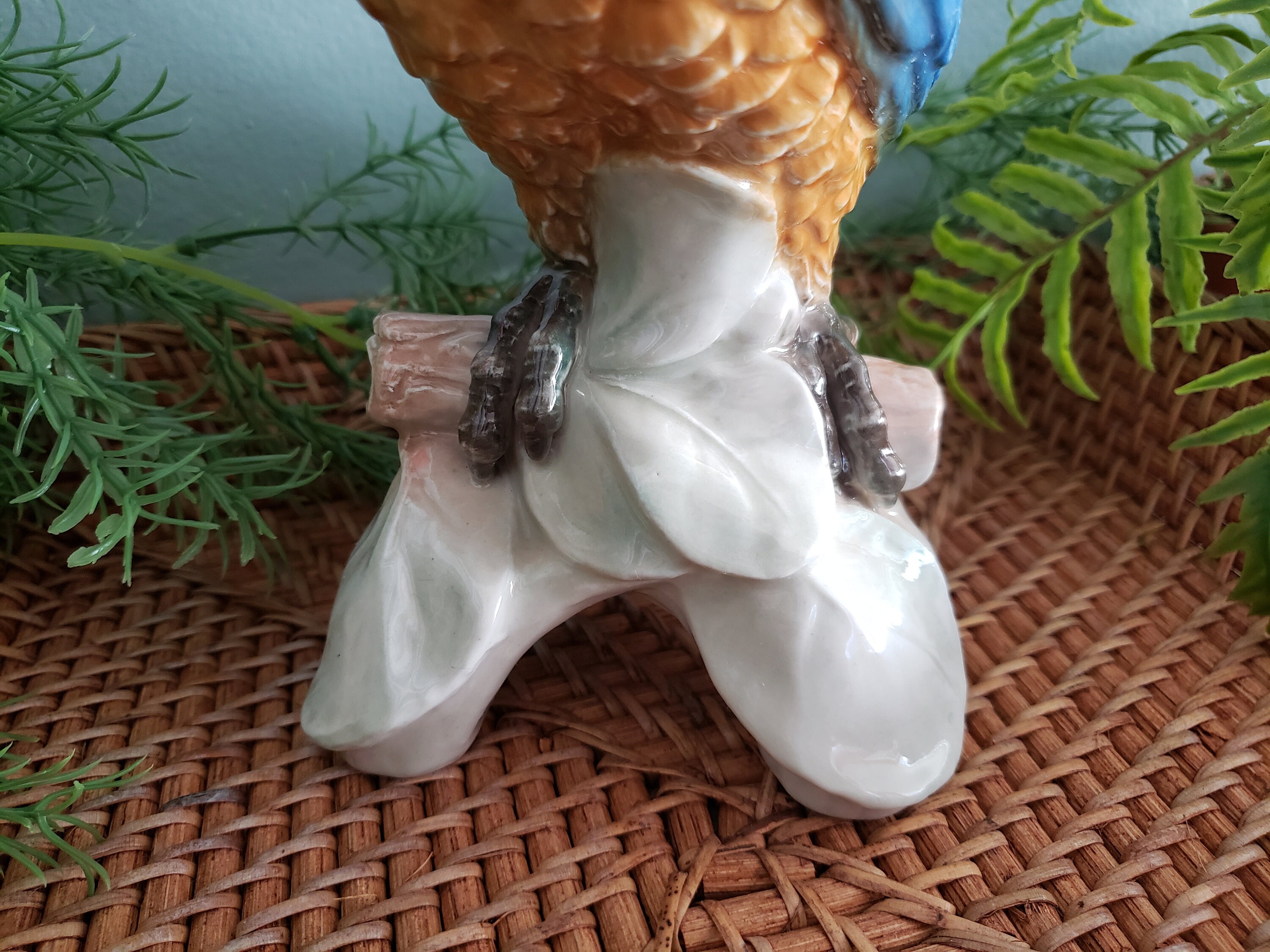 Vintage West Germany W. Goebel Multi Color Parrot Figure, Porcelain ...