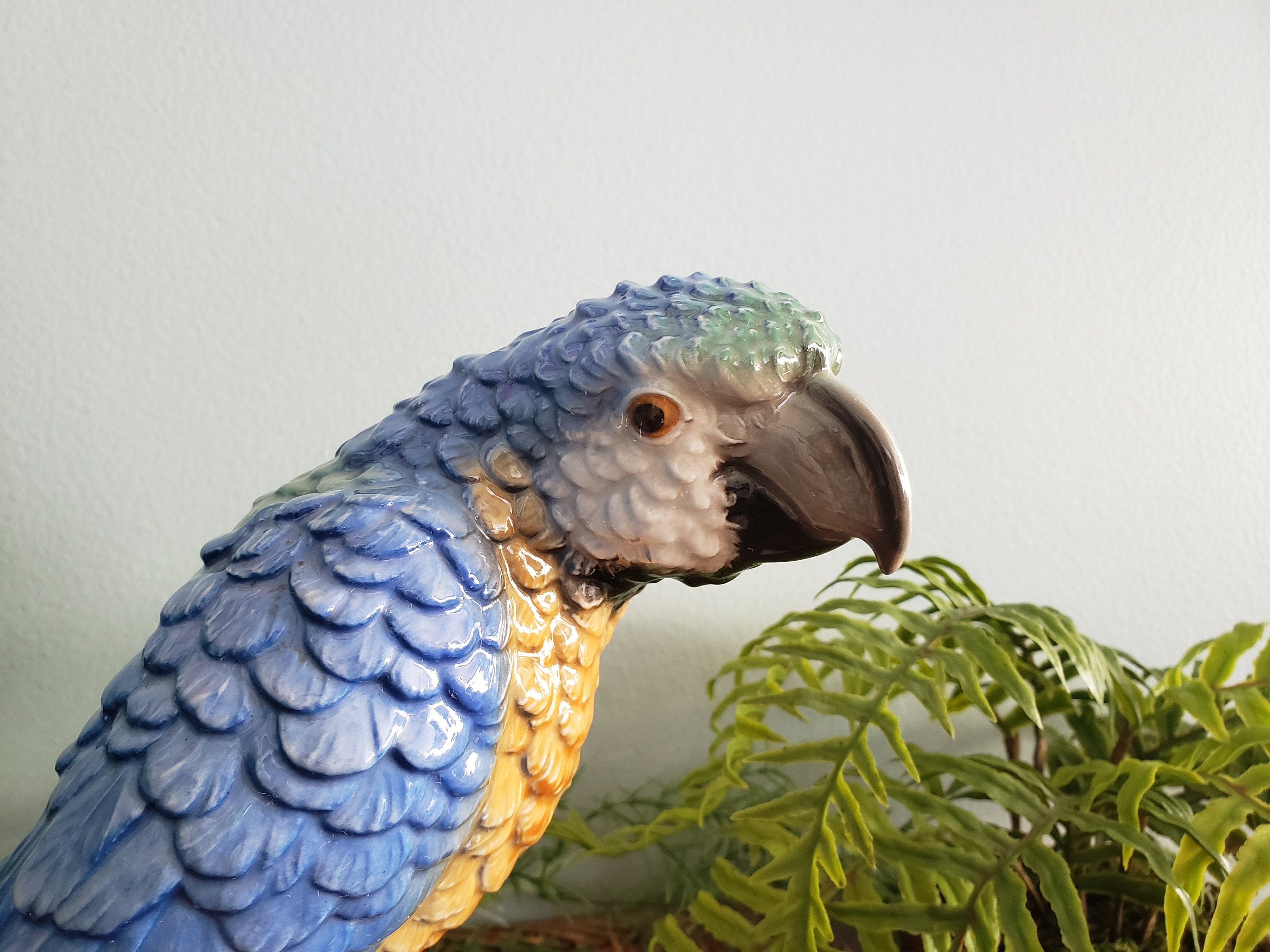 Vintage West Germany W. Goebel Multi Color Parrot Figure - Etsy