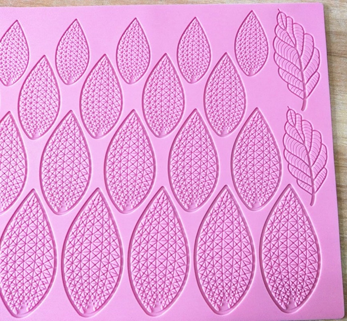 Large Silicone Lace Mold Mat 44cm29.6cm Wedding Fondant Cake | Etsy