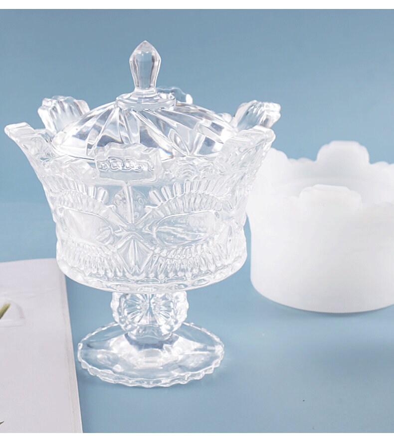 DIY Crown Storage Box Silicone Mold Table Decoration Gift Box | Etsy