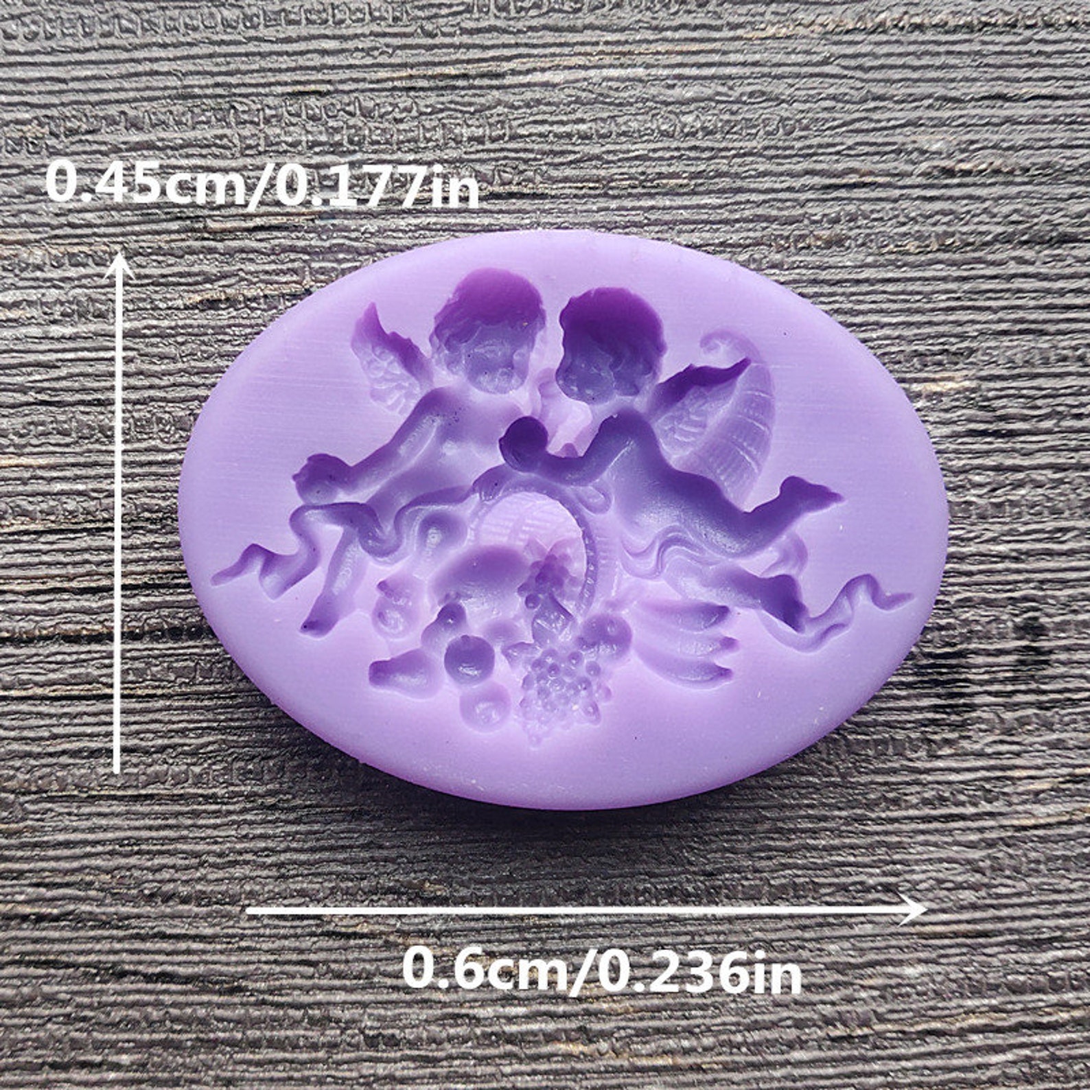 Angel Silicone Mold Fondant Mold Angel Wings Cake Decorating - Etsy