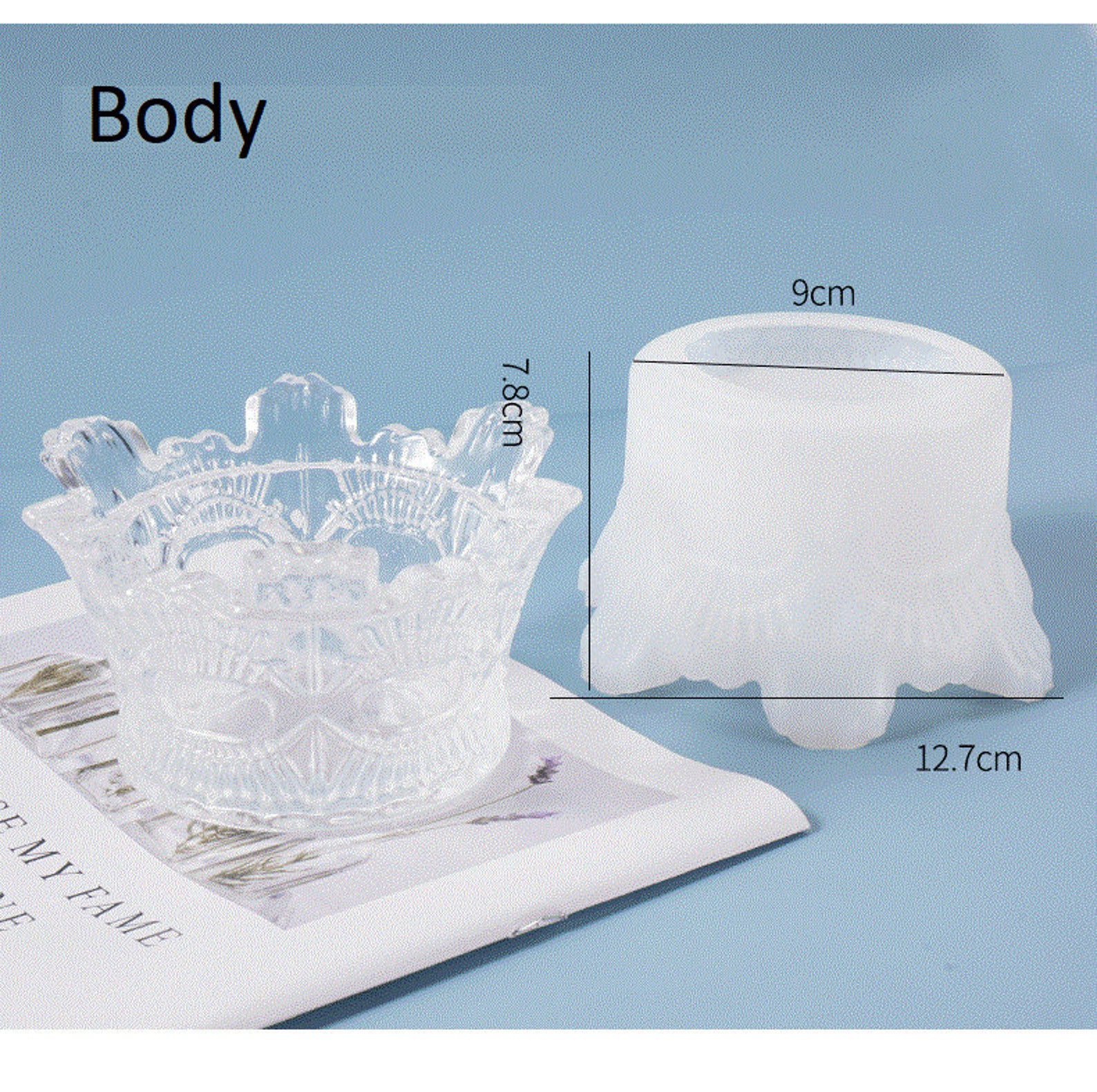 DIY Crown Storage Box Silicone Mold Table Decoration Gift Box - Etsy