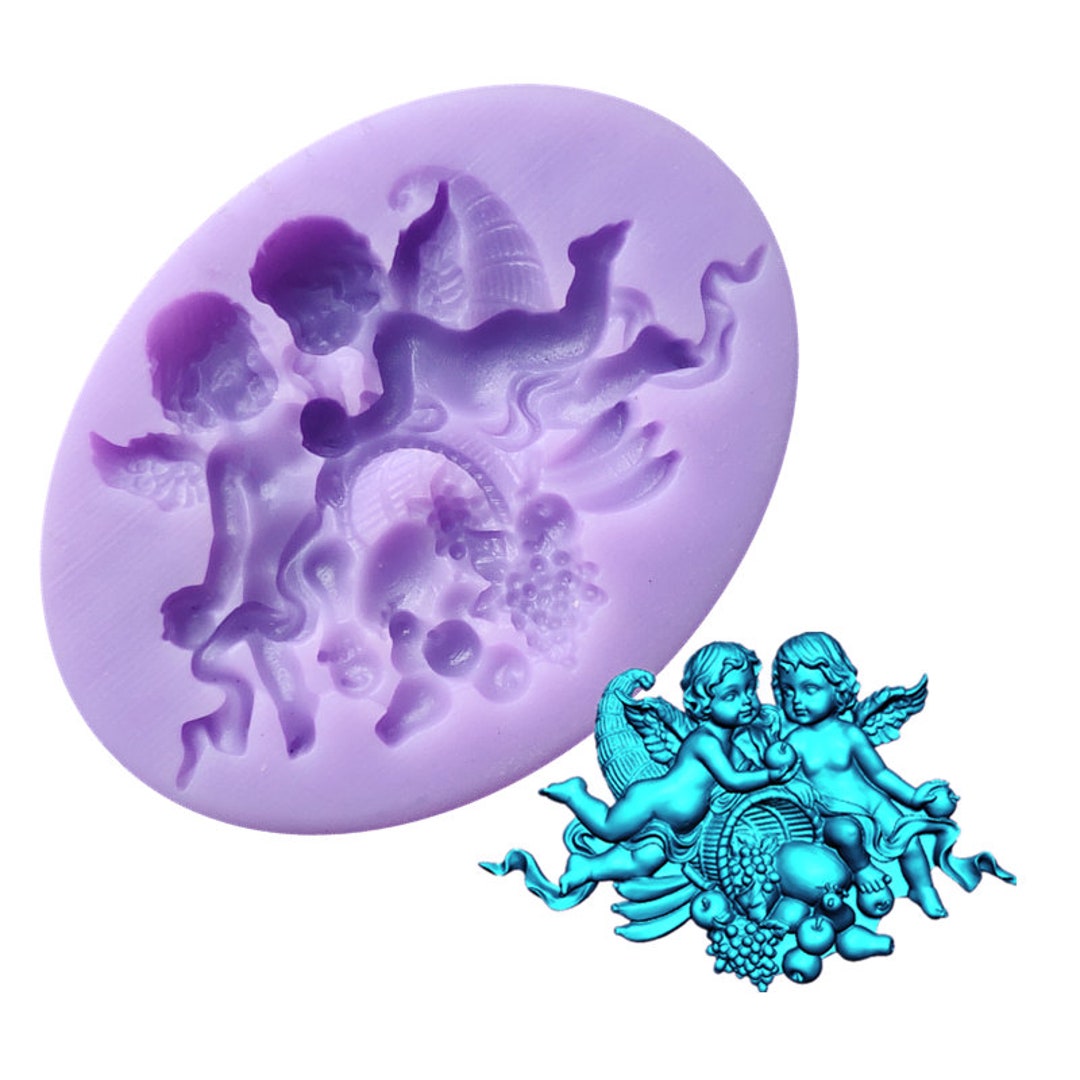 Angel Silicone Mold Fondant Mold Angel Wings Cake Decorating Tools ...