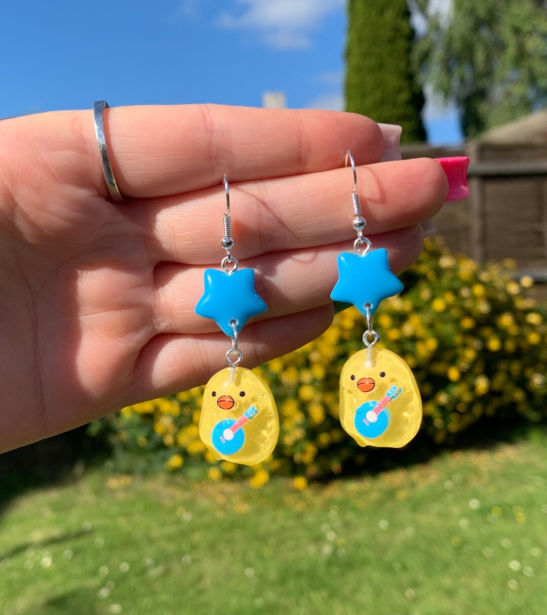 Bird Chick Blue Turtle Crab Dolphin Whale Water Wacky Weird - Etsy