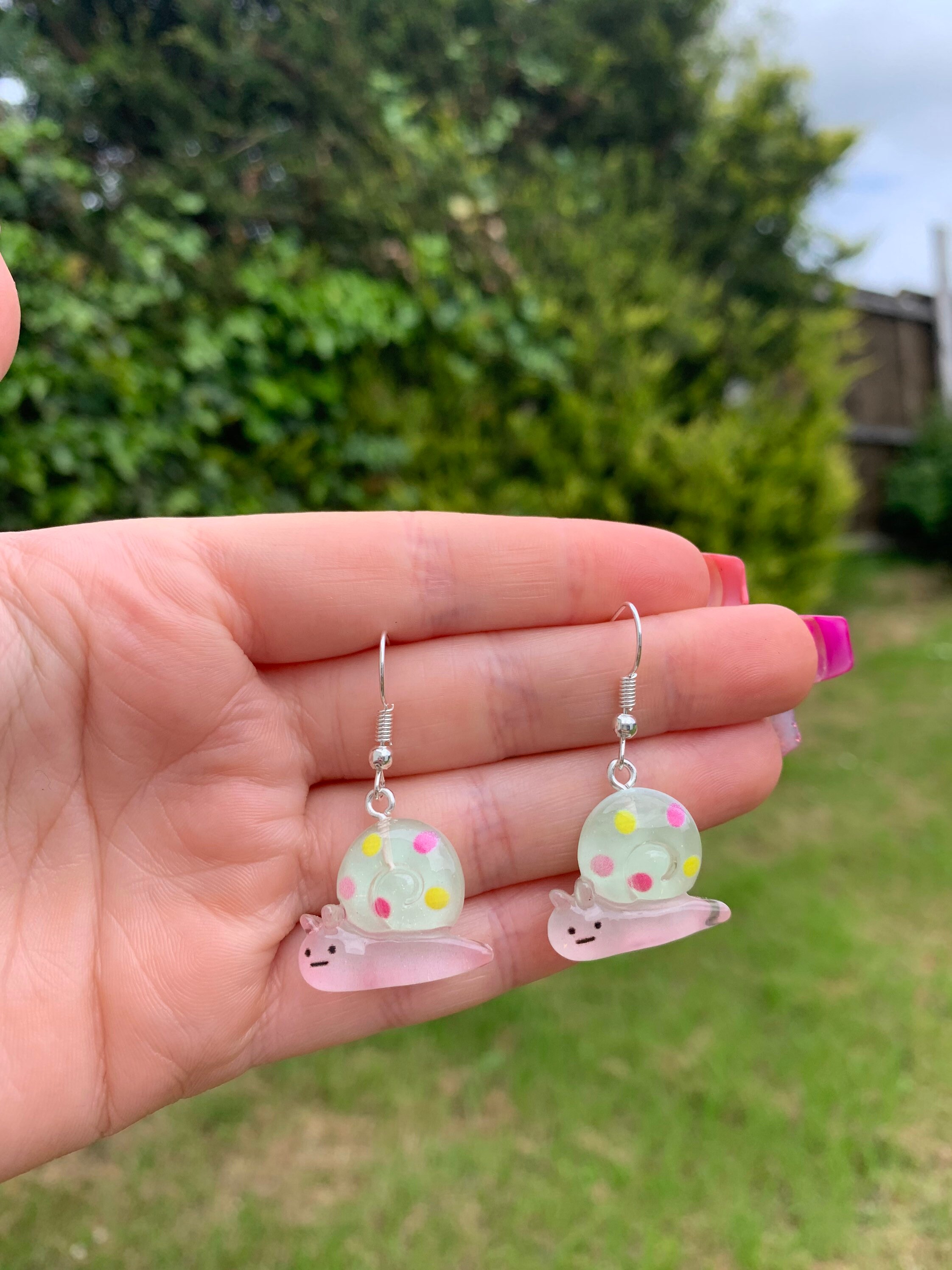 Rainbow Pink Snails Shell Weird Wacky Sweet Cute Gift Present - Etsy