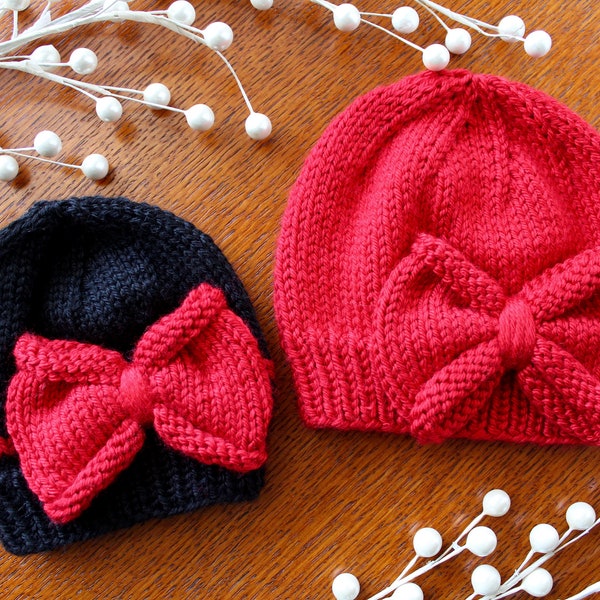 Knit Baby Hat - Etsy