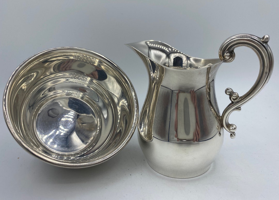 Vintage Birks Sterling Silver Cream and Sugar - Etsy