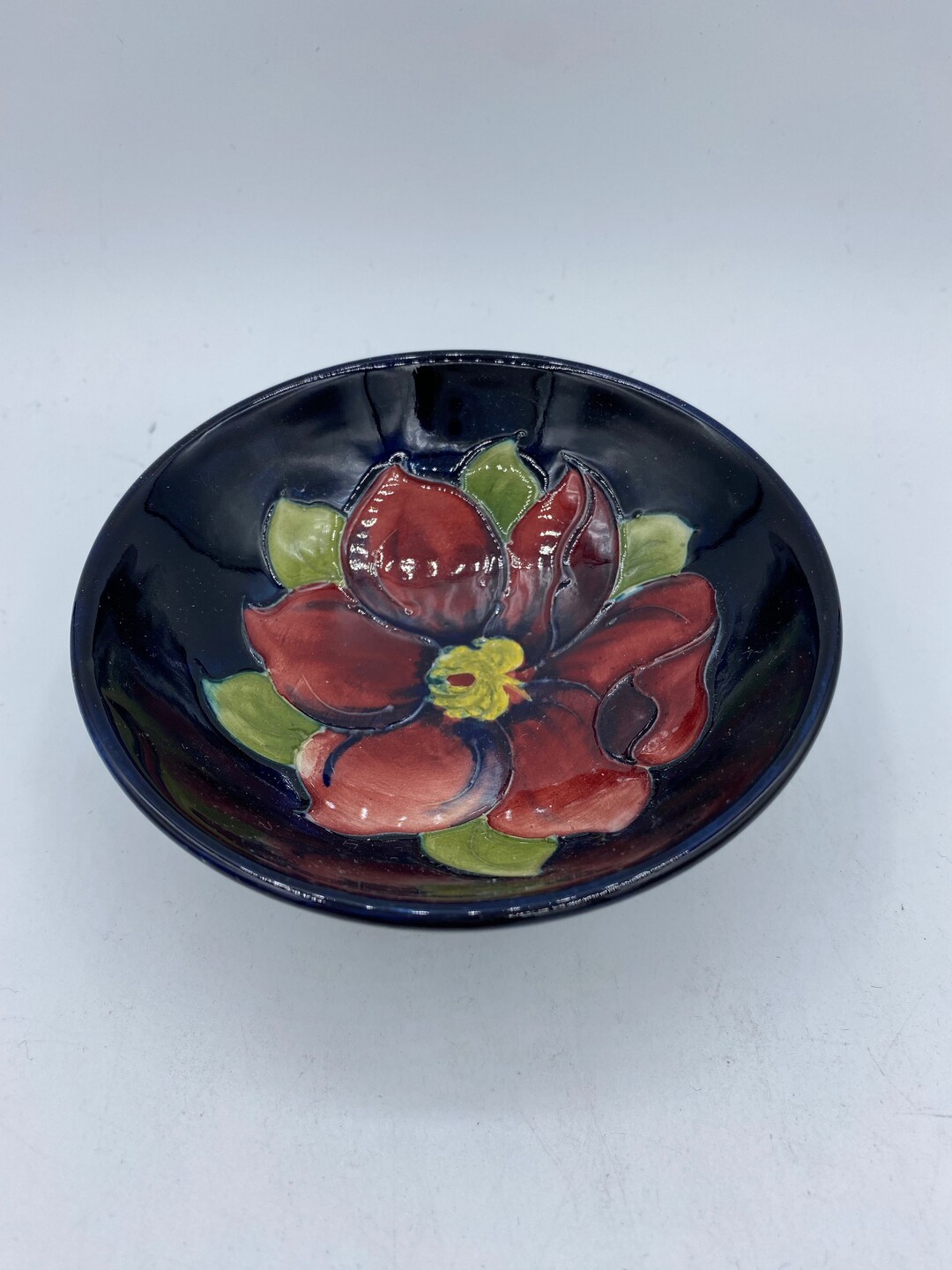 Moorcroft Small Dish Clematis Pattern - Etsy