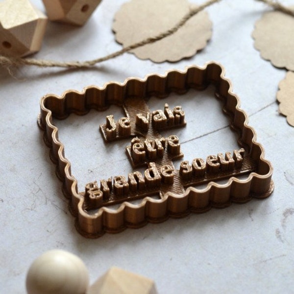 Little Sister Cookie Cutter - Etsy