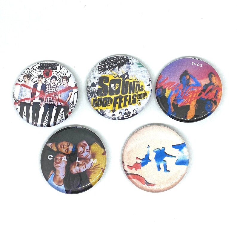 5SOS Pin Set - Etsy