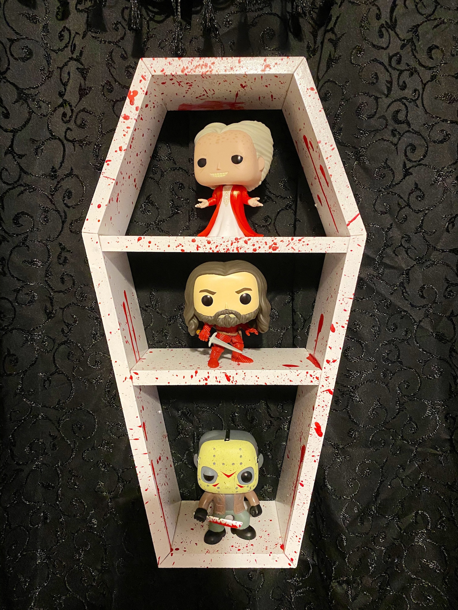 Blood Splatter Coffin Shelf - Etsy