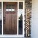 Blessed Welcome Front Porch Sign Welcome Sign Porch Sign | Etsy