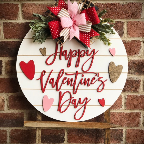 Valentine Door Sign - Etsy