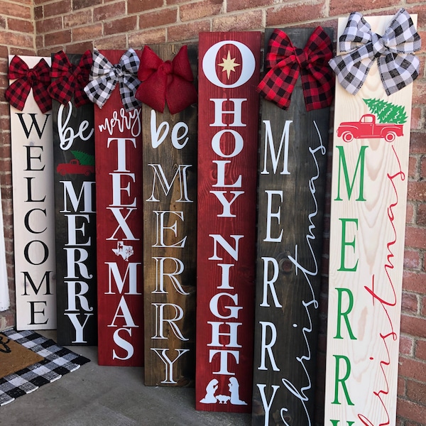 Winter Porch Signs - Etsy