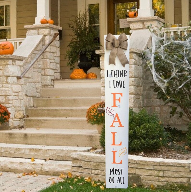 Fall Porch Sign Fall Welcome Porch Sign Fall Sign Porch | Etsy