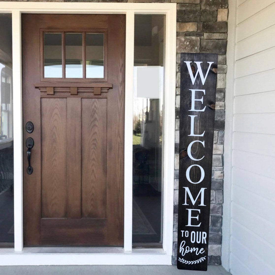 Welcome Porch Sign Porch Decor Home Sign Front Porch Sign | Etsy