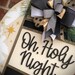 Oh Holy Night Christmas Door Hanger, Merry Christmas Door Signs, Front ...
