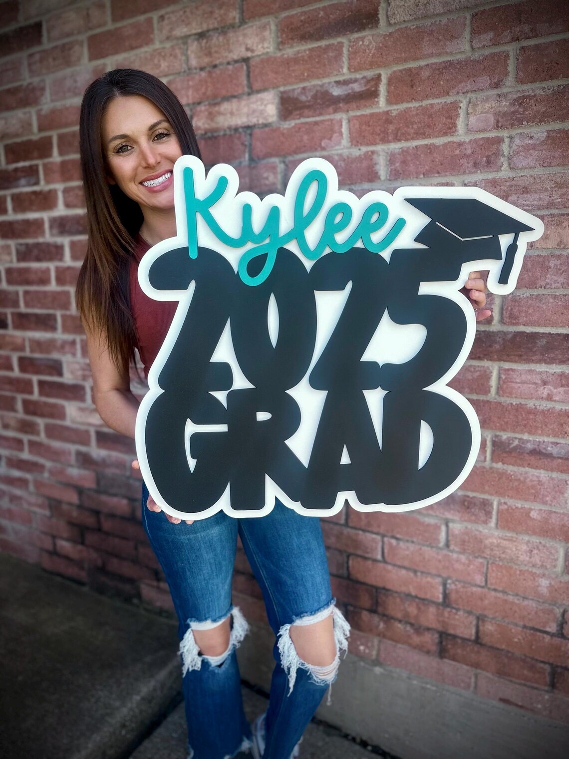 Graduation Guest Book Sign, Grad Party Decor, Class of 2025 Grad Sign ...