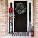 WELCOME SIGN, Christmas Be Merry Porch Sign, Front Door Sign, Farm ...