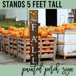 Fall Welcome Sign for Front Porch, Happy Fall Y’all Welcome Porch Sign ...