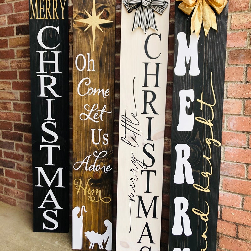 Christmas Signs - Etsy