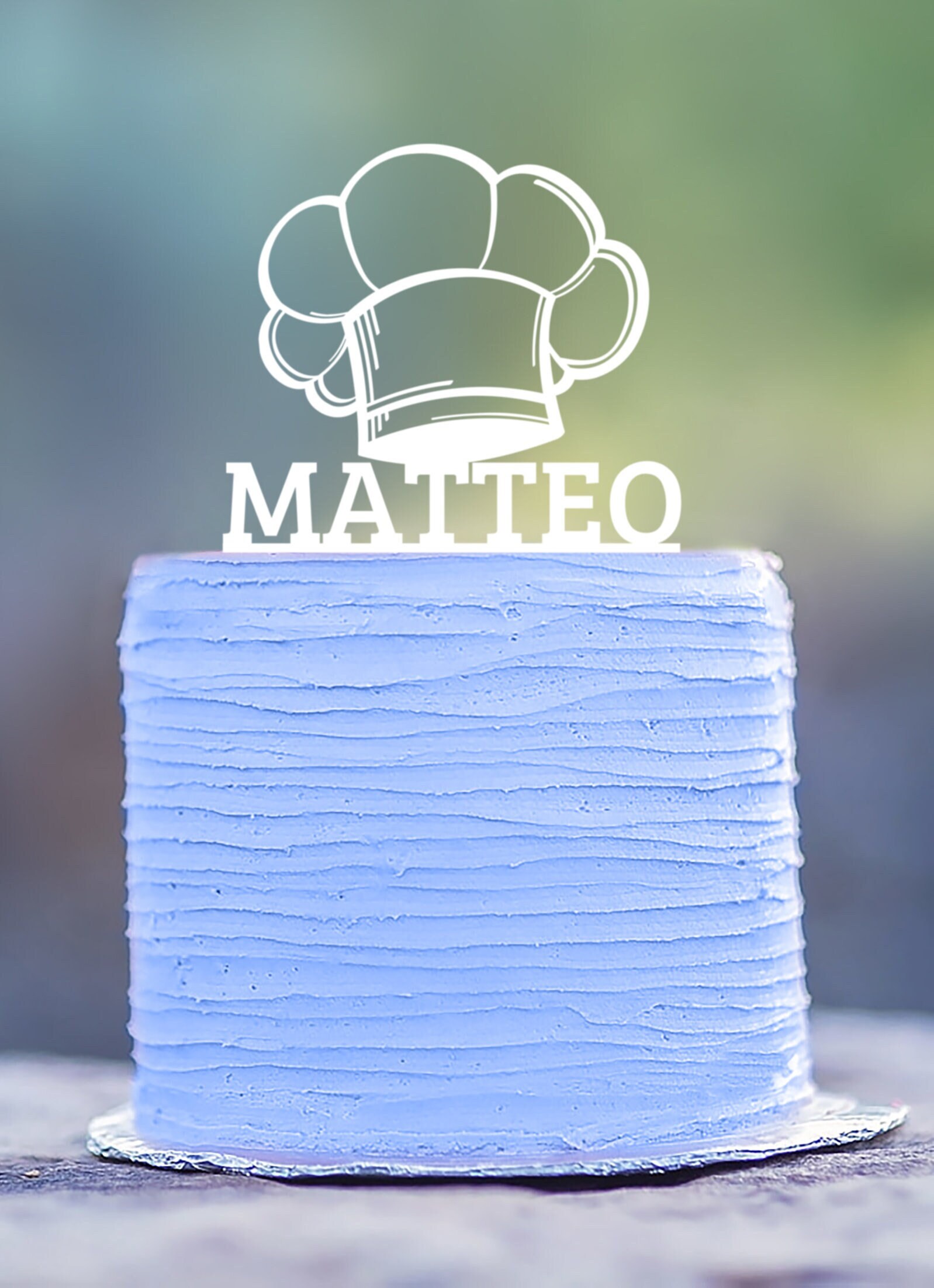 Chef hat cake topper Chef topper Chef cake topper Cook | Etsy