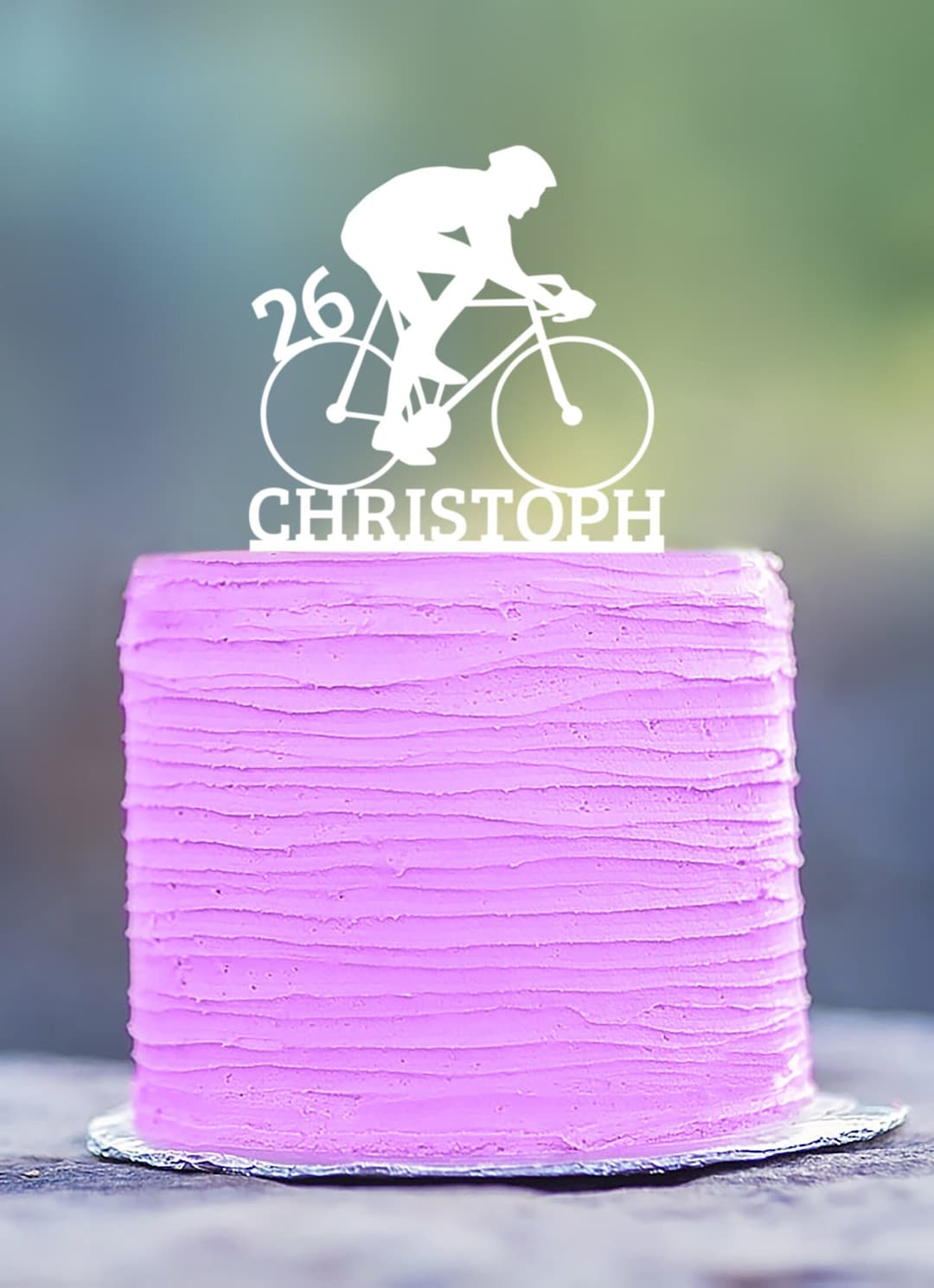 Cycling Cake Topper, Cyclist Cake Topper, Cycling Cake Decorations ...