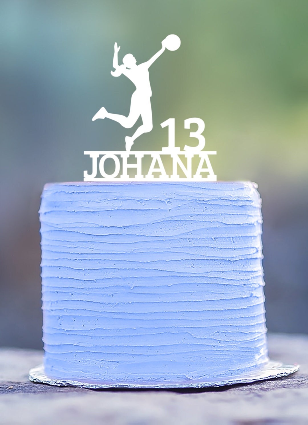 Volleyball Cake Topper, Volleyball Cake Decorations, Sport Cake Topper ...