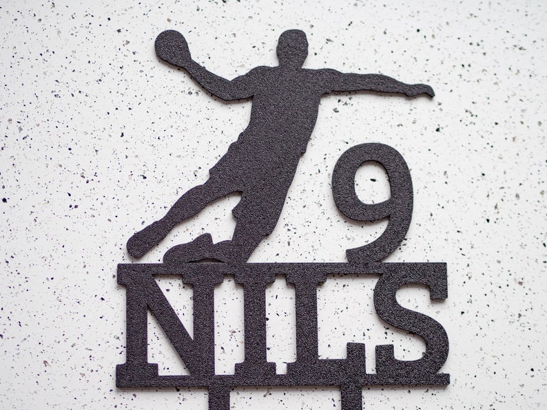 Handball Cake Toppers Handball Toppers Handball Player Cake - Etsy