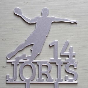 Handball Cake Toppers, Handball Toppers, Handball Player Cake ...